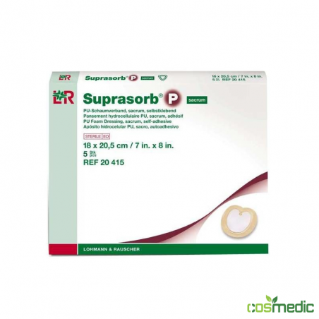SUPRASORB P 18*20.5CM SACRUM 1PIECE