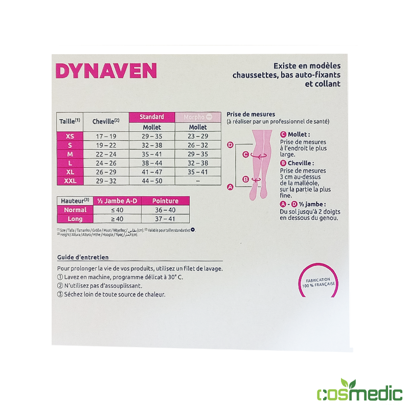 DYNAVEN SIGVARIS CHAUSSETTE FEMME SEMI OPAQUE